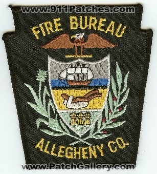 Pennsylvania - Allegheny County Fire Bureau - PatchGallery.com Online Virtual Patch Collection ...